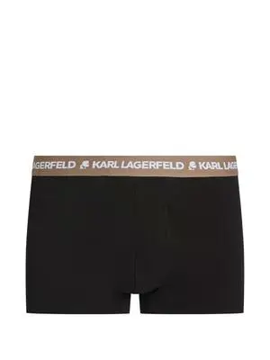 Karl Lagerfeld Contrast-waistband Trunks