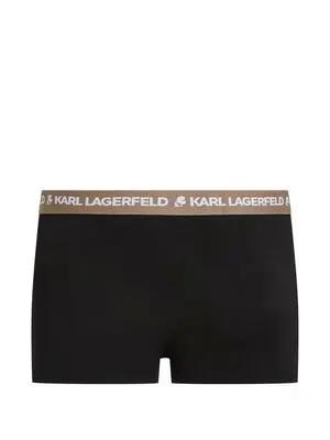 Karl Lagerfeld Contrast-waistband Trunks