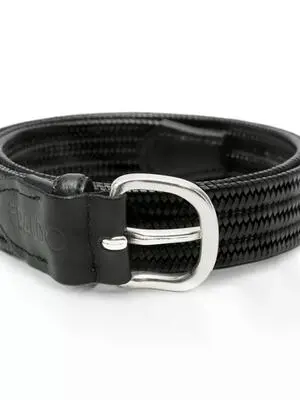 ERALDO Woven-design Buckle-fastening Belt