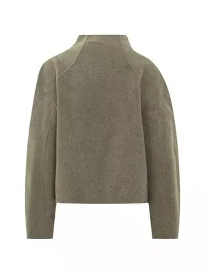 Ba&sh Kemelia Asymmetric Coat - Green