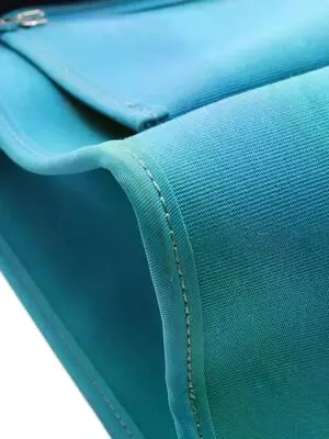 Hermès 2020 Toile Herbag Zip 31 Satchel - Blue