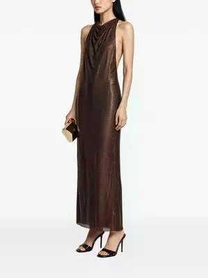 SELF-PORTRAIT Bead-embellished Maxi Dress