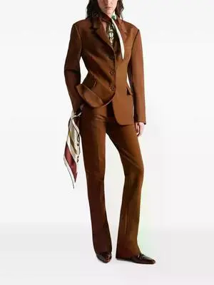 Dorothee Schumacher Single-breasted Tailored Blazer - Brown