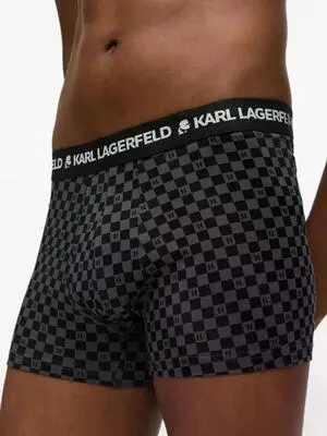 Karl Lagerfeld Monogram Trunks