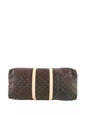 LOUIS VUITTON 2003 Monogram Keepall Bandouliere 55 Travel Bag