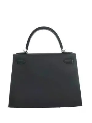 Hermès Kelly Ii Sellier 28 Satchel - Blue