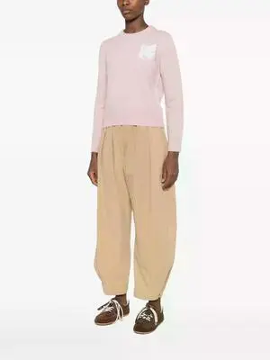 Maison Kitsuné Fox Head Intarsia Sweater