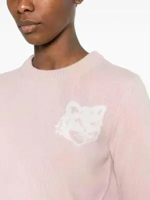 Maison Kitsuné Fox Head Intarsia Sweater