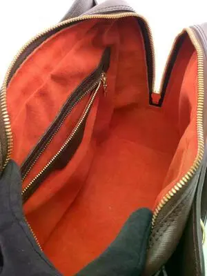 LOUIS VUITTON 2004 Damier Ebene Triana Handbag