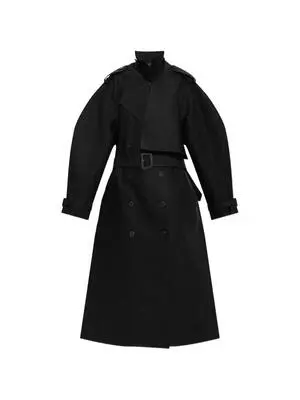 ANINE BING Pascale Double-breasted Trench Coat