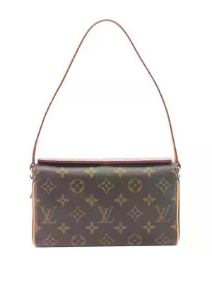 LOUIS VUITTON 2004 Monogram Recital Shoulder Bag - Brown