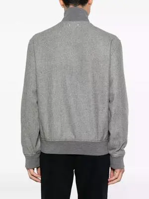 Jacob Cohen Herringbone-pattern Zip-up Jacket