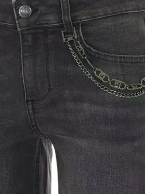 Liu Jo Monroe Logo-chain Jeans