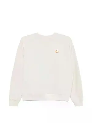 Maison Kitsuné Chillax Fox Patch Crew Neck Sweater