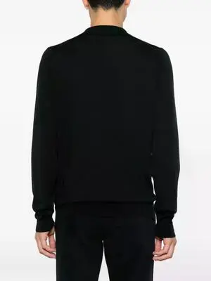 John Smedley Belpert Long-sleeve Polo Sweater