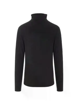 THOM KROM High-neck Panelled Sweater - Grey