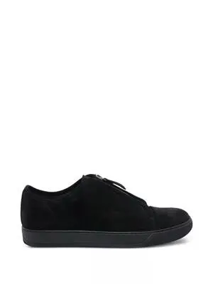 LANVIN Dbb1 Zip Sneakers In Suede - Black