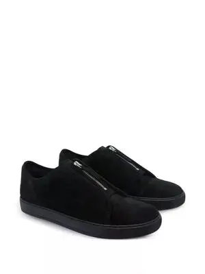 LANVIN Dbb1 Zip Sneakers In Suede