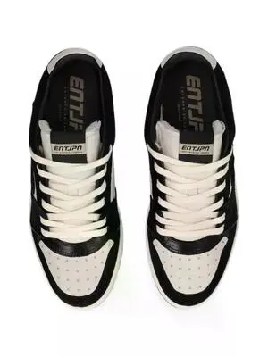 ENTERPRISE JAPAN Egg Rocket Patch-detail Panelled Sneakers