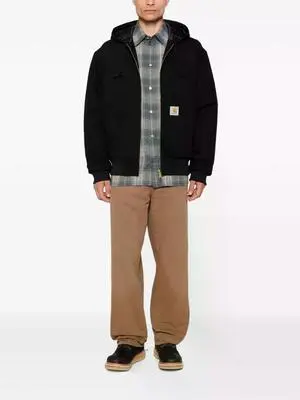 Carhartt Work In Progress Logo-patch Drawstring Jacket