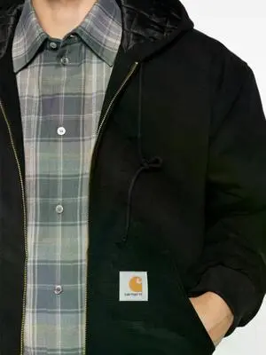 Carhartt Work In Progress Logo-patch Drawstring Jacket