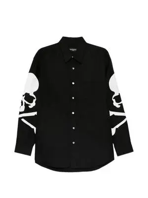 MASTERMIND WORLD Mj Oxford Shirt - Black
