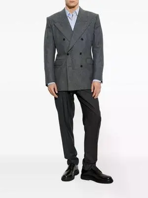 Dolce & Gabbana Double-breasted Wool Blazer