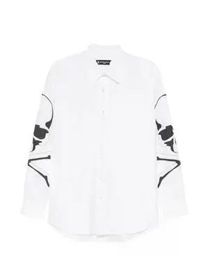 MASTERMIND WORLD Mj Oxford Shirt - White