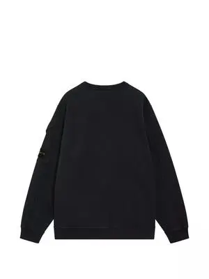 Stone Island Compass Patch Sweater - Blue