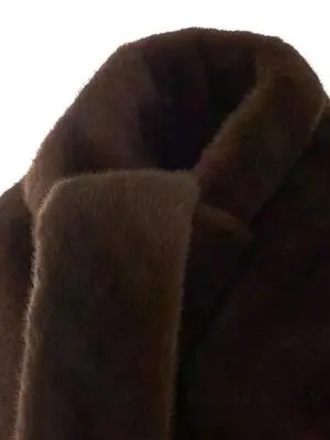 VALENTINI 1972 Faux-fur Funnel-neck Jacket