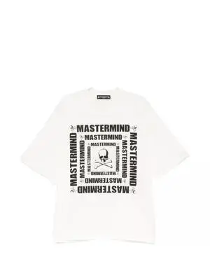 MASTERMIND WORLD Skull-print T-shirt - White