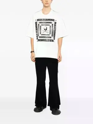 MASTERMIND WORLD Skull-print T-shirt - White