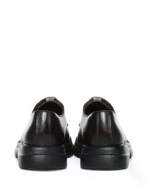 GIULIANO GALIANO Castro Polished Leather Derby Shoes