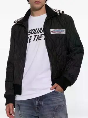 Dsquared2 Logo-patch Quilted Jacket