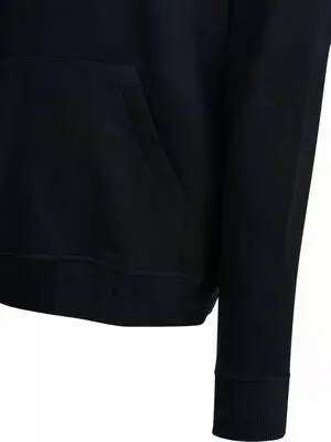 AMI Paris Blue Cotton Hoodie