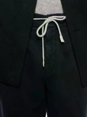Eleventy Drawstring-fastening Trousers