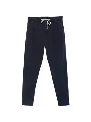Eleventy Drawstring Trousers - Blue