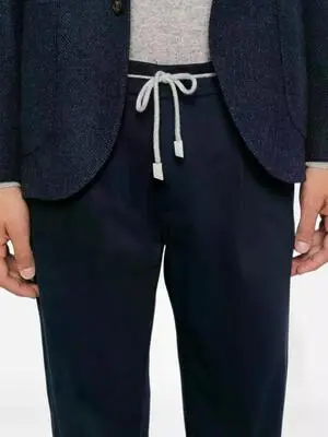 Eleventy Drawstring-fastening Trousers