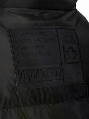 Dsquared2 Quilted Stand-up Collar Jacket