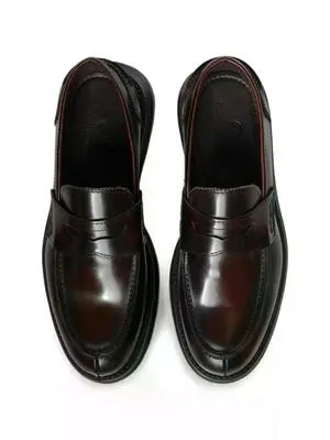 GIULIANO GALIANO Bryan Chunky-sole Leather Loafers