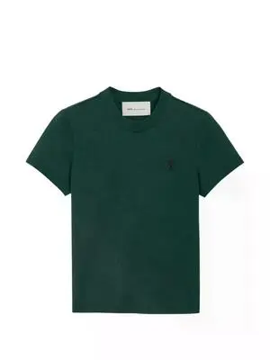 AMI Paris De Coeur T-shirt - Green