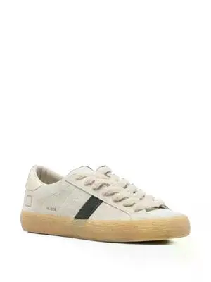 D.a.t.e. Suede Logo-print Sneakers - Neutrals