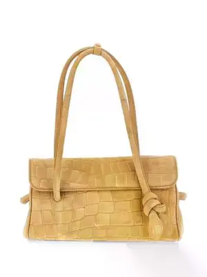 Jacquemus Croc-effect Leather Tote Bag