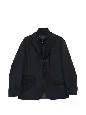 Corneliani Layered Button-up Jacket - Blue