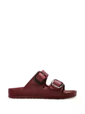 BIRKENSTOCK Arizona Big Buckle Slides - Red