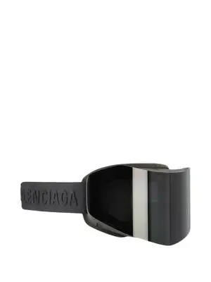 Balenciaga Shield Ski Goggles - Black