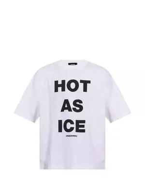 Dsquared2 Slogan-print T-shirt - White