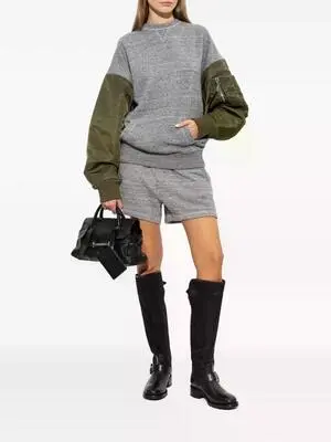 Dsquared2 Drawstring Marl-effect Shorts