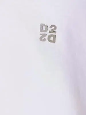 Dsquared2 Logo-appliqué T-shirt - White