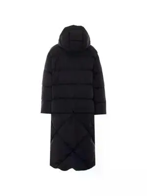 Add Quilted Hooded Ped Coat